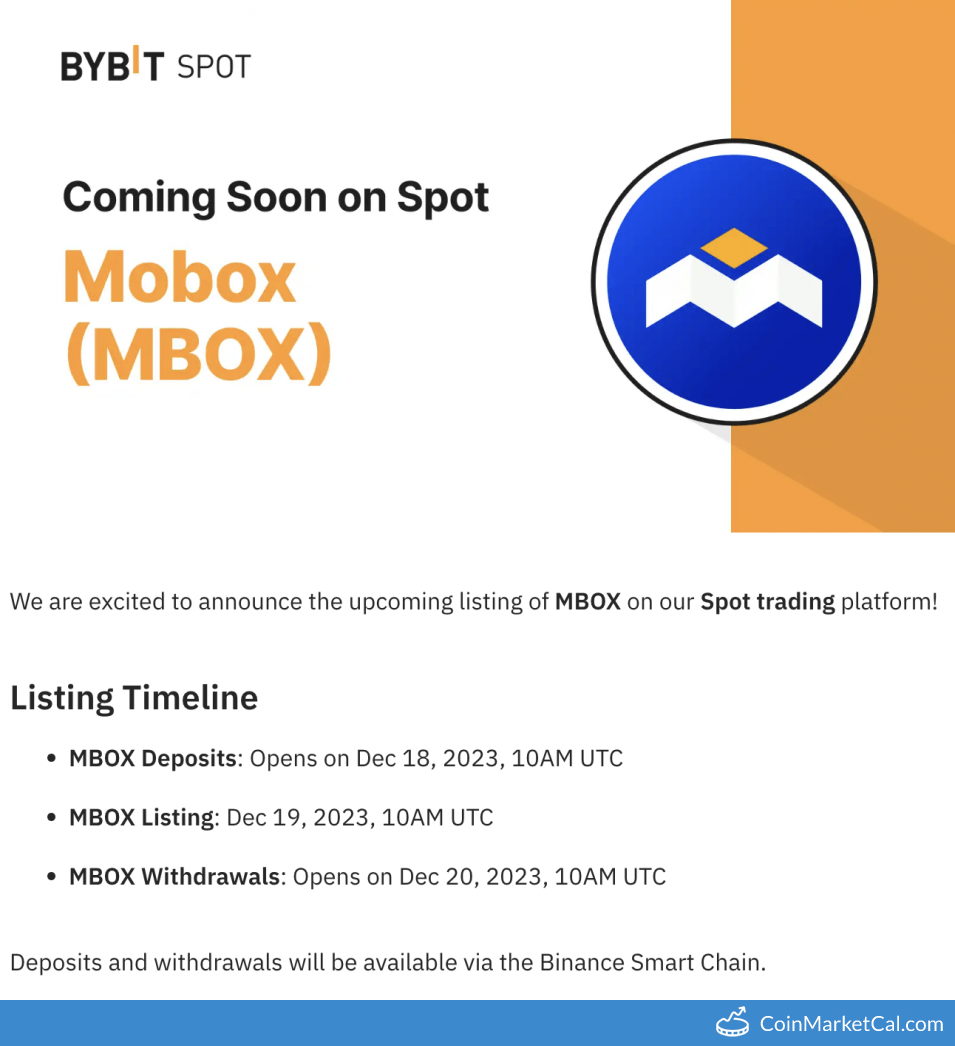 Mobox (MBOX) - Bybit Listing