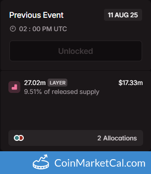 Solayer (LAYER) - 27.02MM Token Unlock