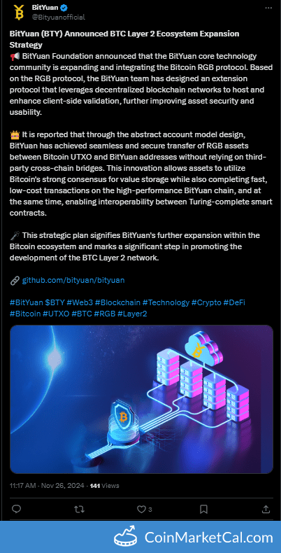 CoinMarketCal - Cryptoasset Calendar