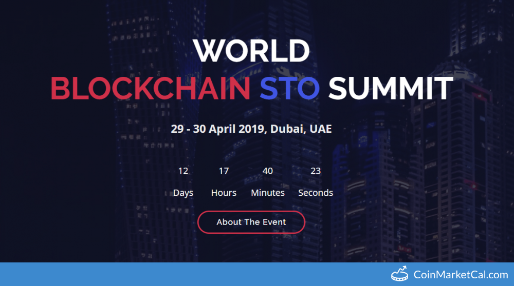 General Event (CRYPTO) - World Blockchain STO Summit Dubai