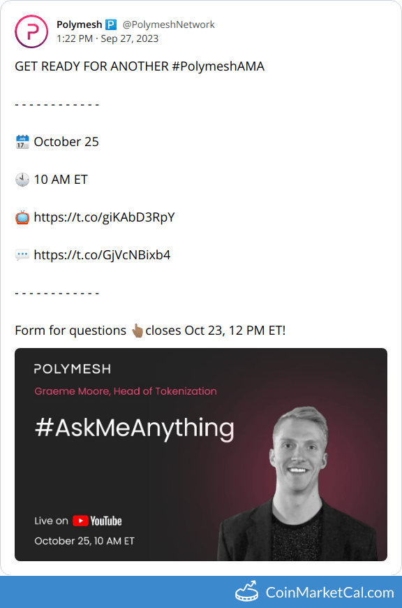 Polymesh (POLYX) - AMA