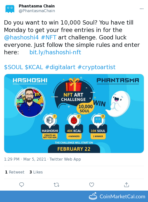 Phantasma (SOUL) - NFT 아트 챌린지