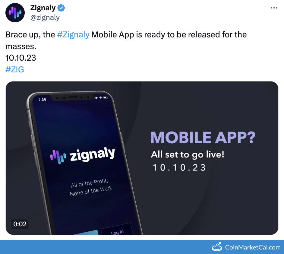 ZIGChain (ZIG) - Zignaly Mobile App ZIGChain (ZIG) - Zignaly Mobile App