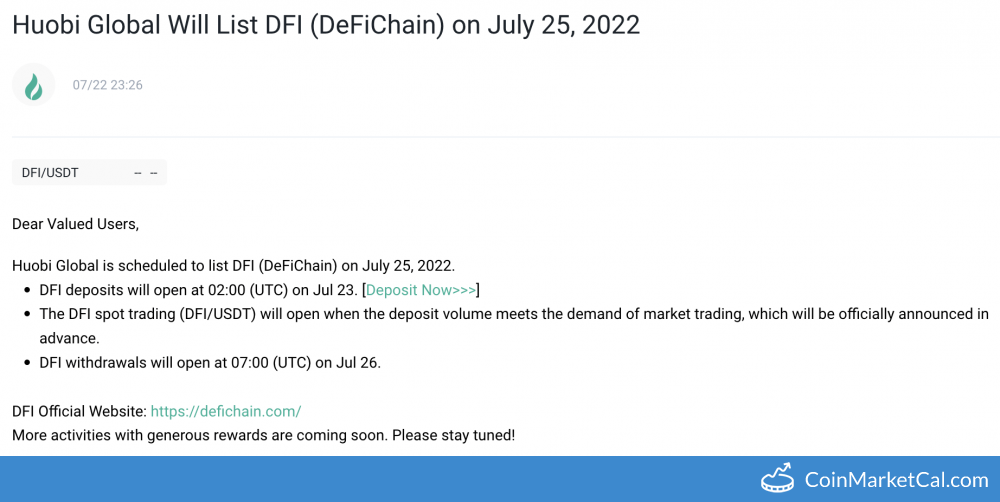 CoinMarketCal - Kalender Mata Uang Kripto