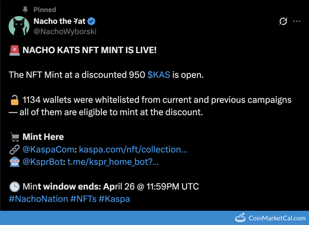 NACHO KATS NFT Mint
