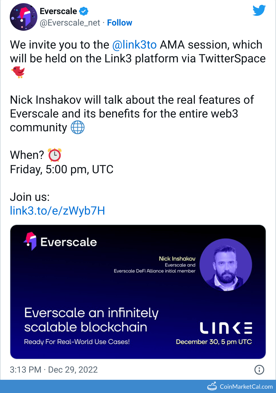 Everscale (EVER) - Twitter Spaces AMA