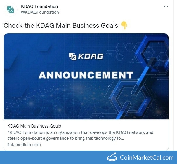 King DAG (KDAG) - Roadmap 2022 - 2024