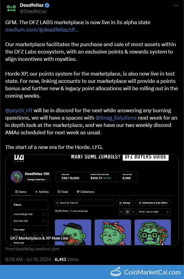 CoinMarketCal - Cryptoasset Calendar