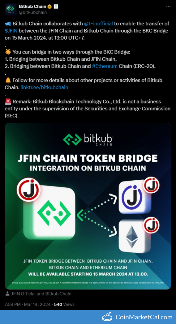JFIN/KUB Token Bridge