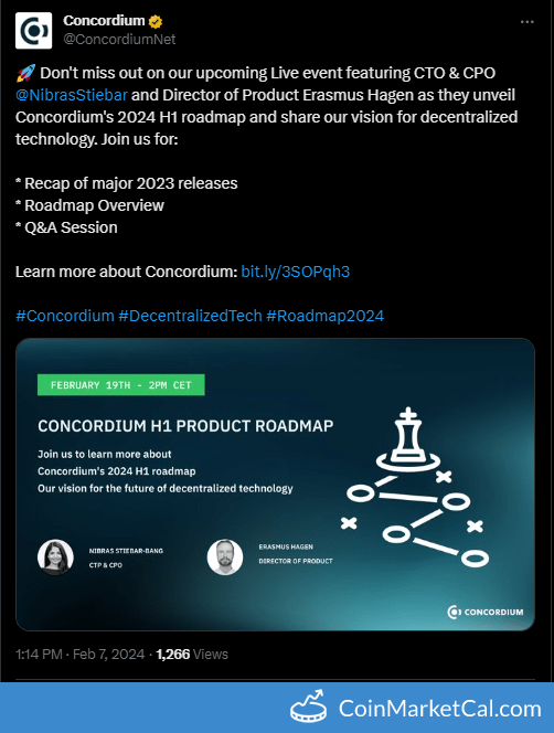 Concordium (CCD) - 2024 H1 Roadmap