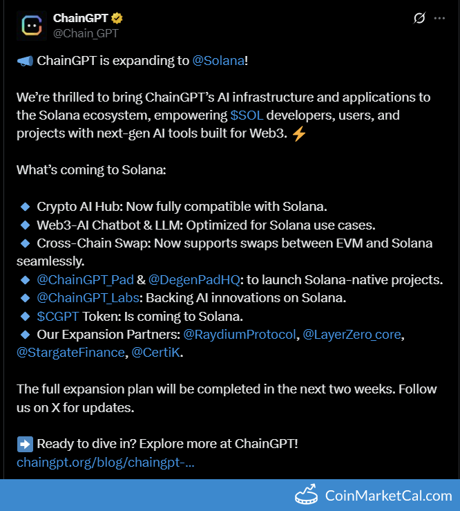ChainGPT (CGPT) - Solana Integration