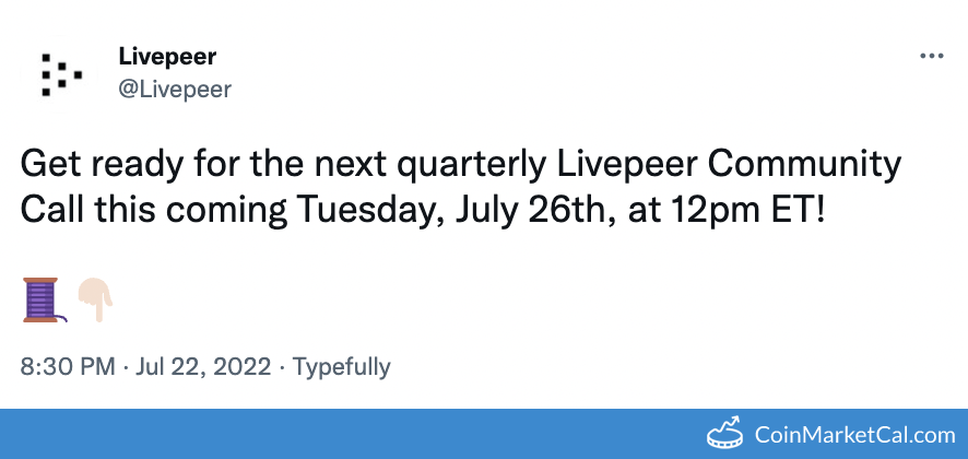 CoinMarketCal - Cryptocurrency Calendar