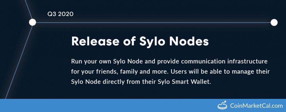 Sylo (SYLO) - Release of Sylo Nodes