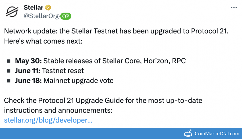 Stellar (XLM) - Stable Releases