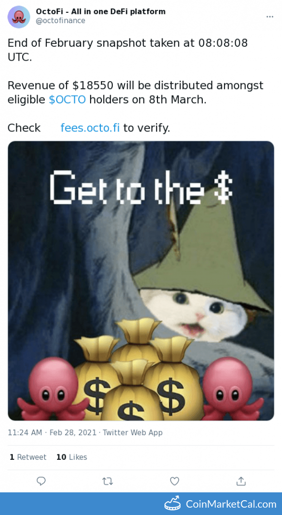 OctoFi (OCTO) - Distribution