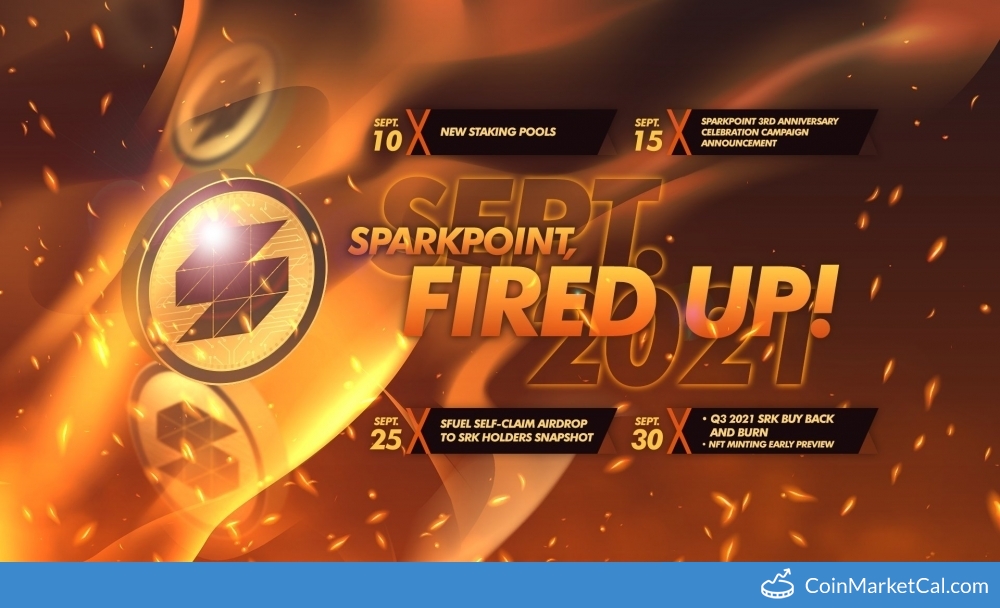 SparkPoint (SRK) - New Staking Pools