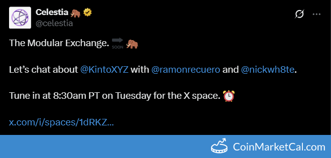 Kinto (K) - Chat with Celestia